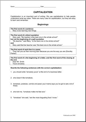Plural Nouns (elementary) Worksheet – Abcteach