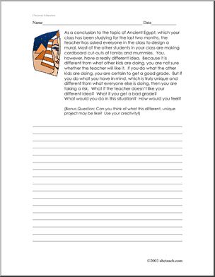 Persuasive Writing – Flag (middle school) Writing Prompt – Abcteach