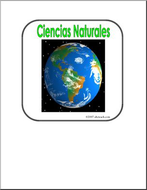 Spanish: Poster – “Ciencias” (elementaria) – Abcteach