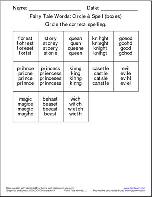 Fairy Tales – Abcteach