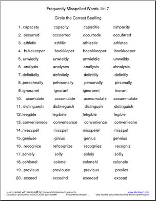 Spelling – Bored or Board? Worksheet – Abcteach