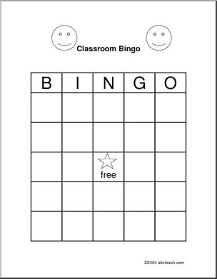 Bingo Cards: Shapes (color) – check sheet – Abcteach