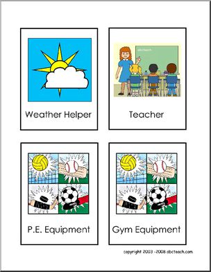 Classroom Helper (Set 23) – Abcteach