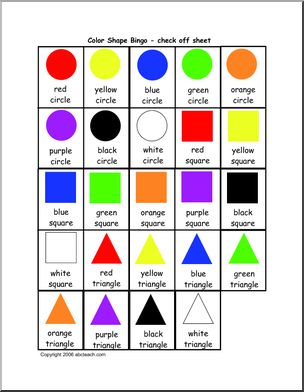 Word Wall: The Color Black (pictures) – Abcteach