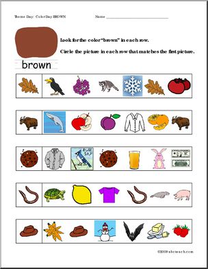 Brown – Abcteach