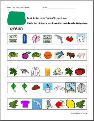 Green – Abcteach