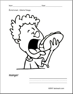 Color Action Verbs – Abcteach