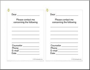 Counseling: Greeting Card (color) – Abcteach
