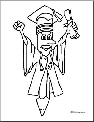 Clip Art: Pen & Pencil Holder Color 2 – Abcteach