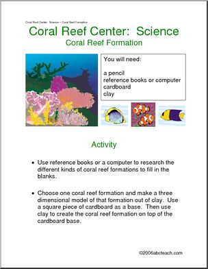 Learning Center: Coral Reef – Science- Reef Types (elem/upper elem ...