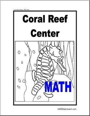 Coral Reef – Language Arts – ABC Order (primary) Learning Center – Abcteach