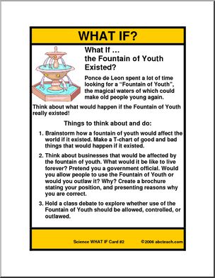 Think and Write: What if….? (science theme) – Abcteach