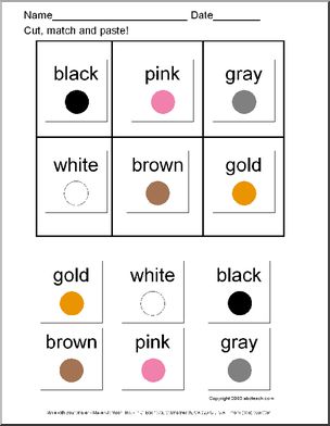 Cut and Paste – Page 8 – Abcteach