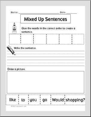 Cut and Paste – Page 2 – Abcteach