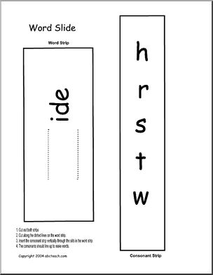 Wordslide: “ive” words – Abcteach