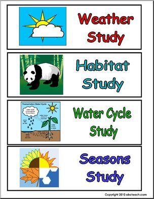 Daily Schedule Cards: Pictures Set 46 (color) – Abcteach