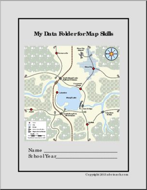 Data Cover: My Data Folder for Map Skills – Abcteach