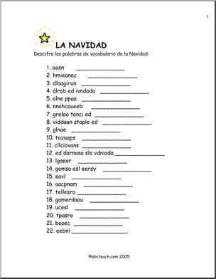 Spanish: Una carta al Conejo de Pascuas (elementaria/secundaria) – Abcteach