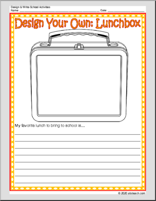 Design and Write School Activity Pack – Abcteach