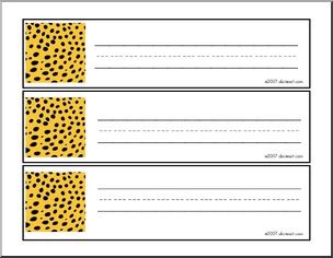 Animal Theme Desk Tags – Abcteach