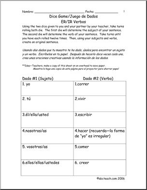 Spanish: Spanish 1 – PrÂ·ctica del imperativo/mandatos de la clase ...
