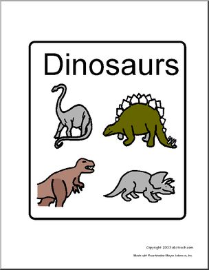 KWL: Dinosaurs (booklet, color) – Abcteach