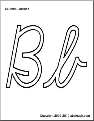 Posters: Cursive Letters Aa- Zz (DN-style font) – Abcteach