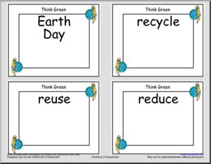 Earth Day: Reduce, Recycle, Reuse (grades 3-5) – Abcteach