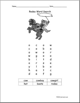 Word Search: Party – Abcteach