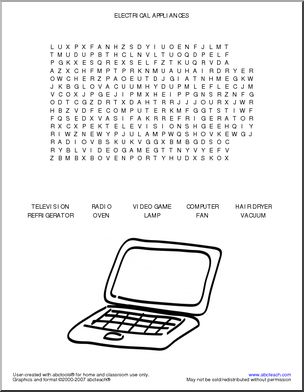 Using Electricity (elem/upper elem) Learning Center – Abcteach