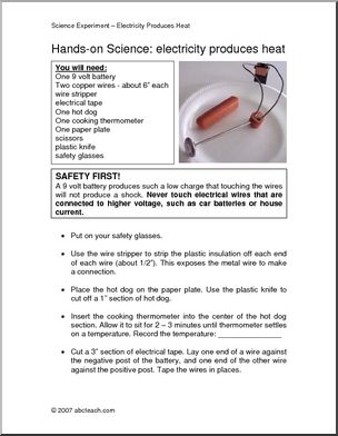 Electricity – Abcteach