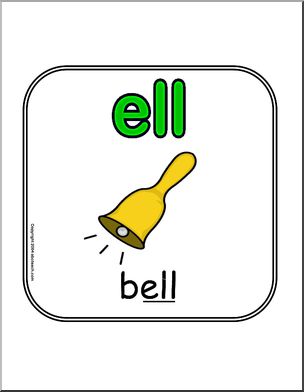 Word Family – EEL Words Sign – Abcteach