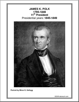 Poster: 11th President – James K. Polk – Abcteach