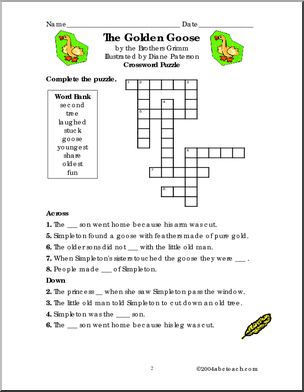 Golden Goose (elementary) Book – Abcteach