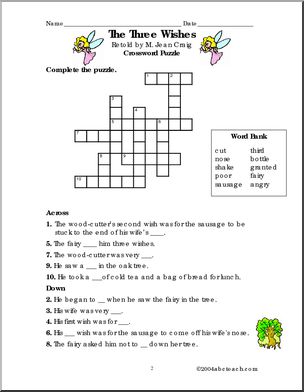 The Three Wishes (elementary) Book – Abcteach