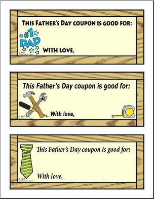 Bookmarks: Father’s Day – Abcteach