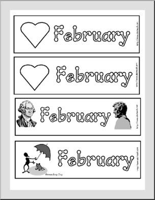 Bookmarks: February – Abcteach