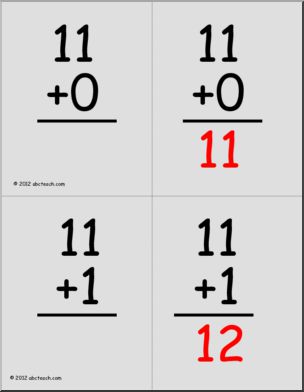 Flashcards: Addition (11-20) – Abcteach
