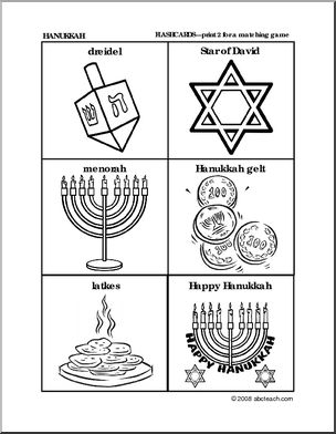 Matching: Kwanzaa Pictures – color (preschool/primary) – Abcteach