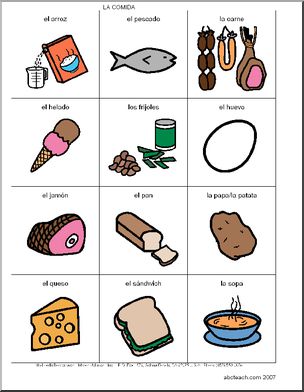 Comida/Food – Abcteach