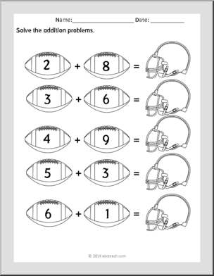 Snowman Dice Mat – Addition Winter – Abcteach