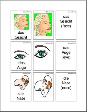 German: Flashcards – Vacation – Abcteach