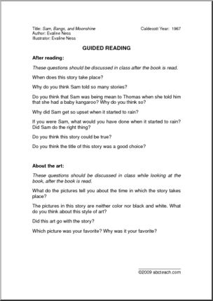 The Hello, Goodbye Window (primary/elem) Guided Reading – Abcteach