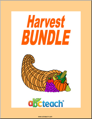 Exclusive September Harvest Bundle (52-pages) – Abcteach