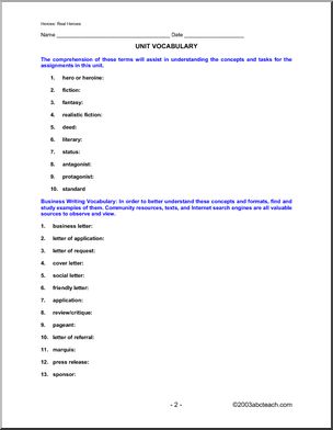 Real Heroes – Abcteach