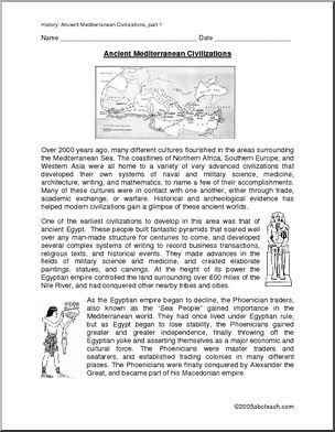 Comprehensions: Three Tribes (upper elementary) – Abcteach