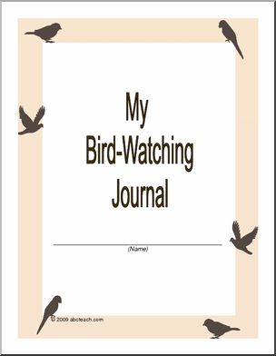 Project: Bird-Watching Journal- Cover – Abcteach
