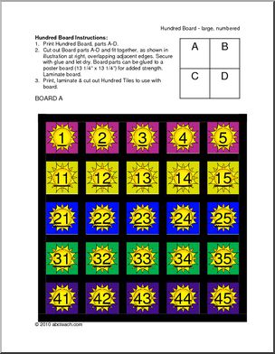 Hundred Boards – Abcteach