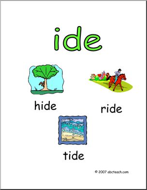 Word Family Posters – Page 4 – Abcteach
