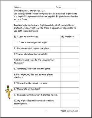 Spanish: PrÂ·ctica de Imperfecto con verbos reflexivos: Preguntas y ...